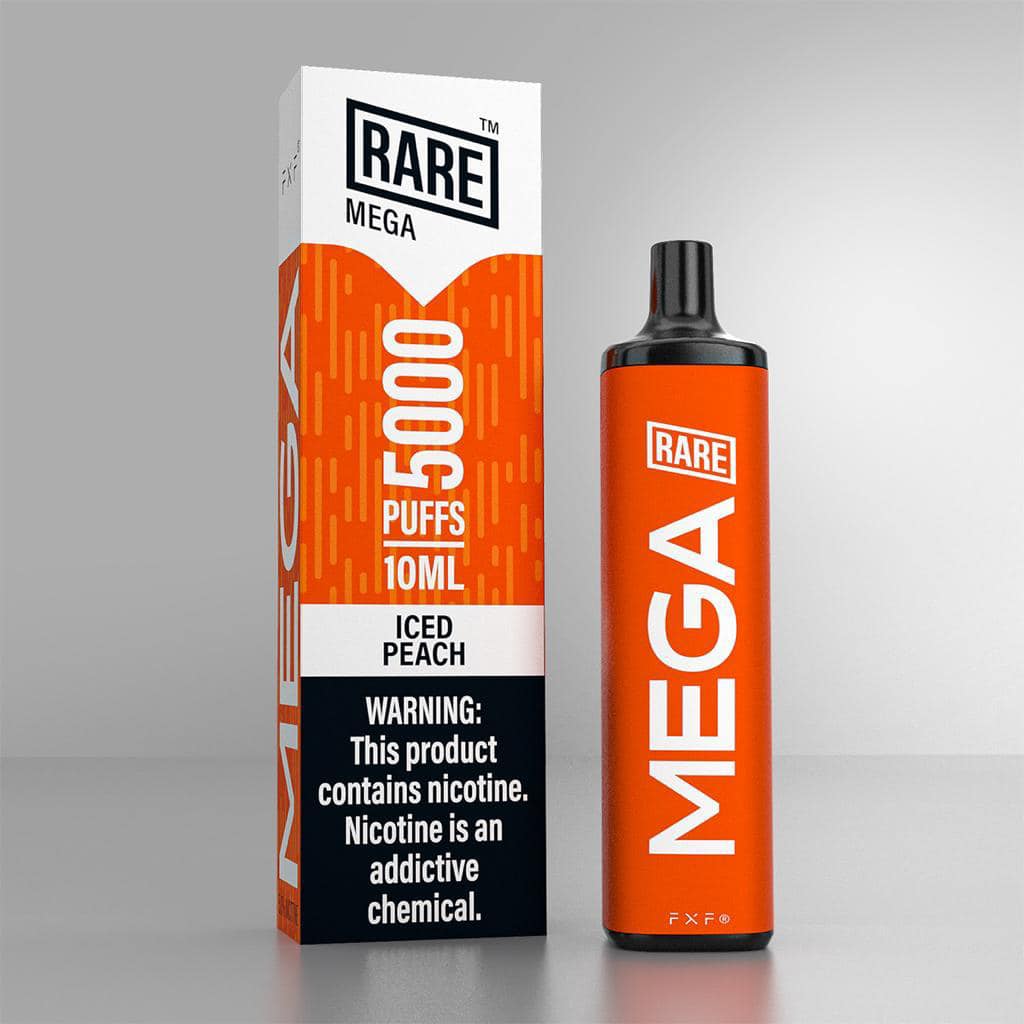 RARE MEGA 10ML 5000 Puffs - ICED PEACH – HAVANA SMOKE SHOP