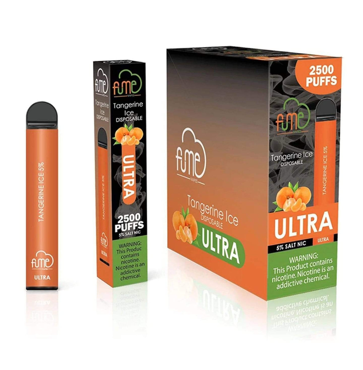 Fume Vapes Ultra 8ML 2500 Puffs- Tangerine Ice – HAVANA SMOKE SHOP